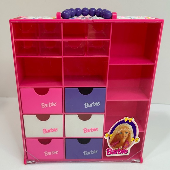 Mattel | Toys | 993 Barbie Organizer Storage Case | Poshmark